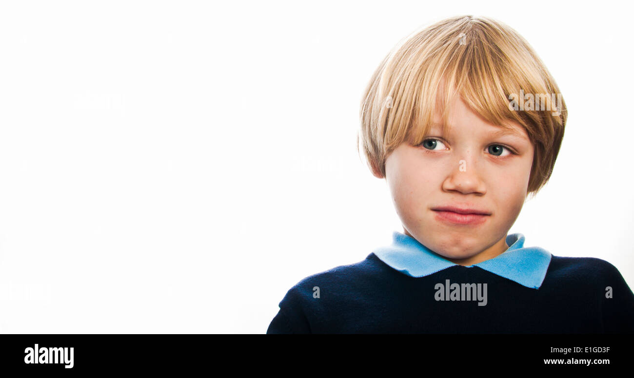 Shy child school hi-res stock photography and images - Alamy