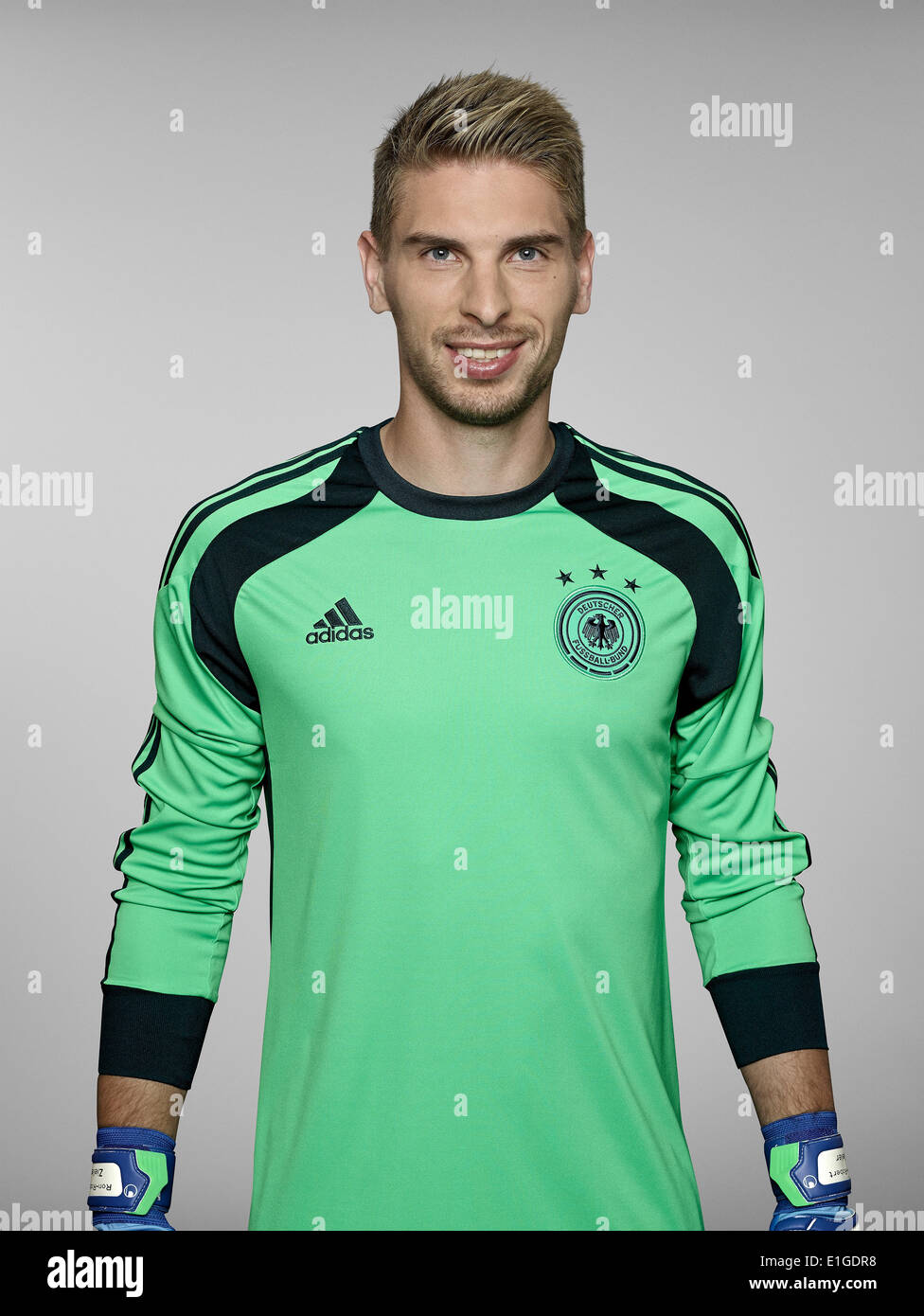 FIFA World Cup 2014 - photocall Team Germany, 24 May 2014 in Passeier, Italy: Ron-Robert Zieler ...