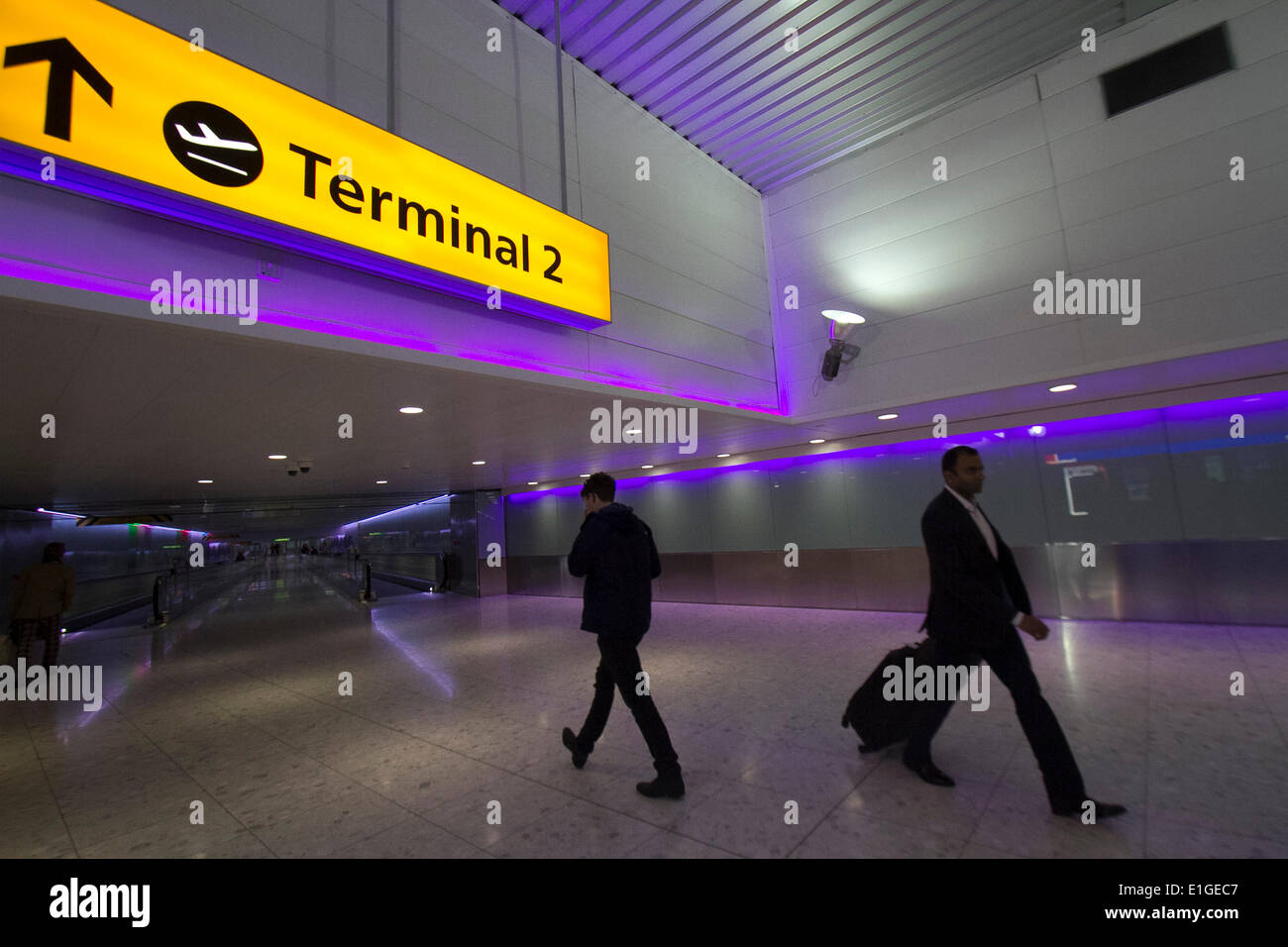 Heathrow terminal 5 opening hi-res stock photography and images - Alamy