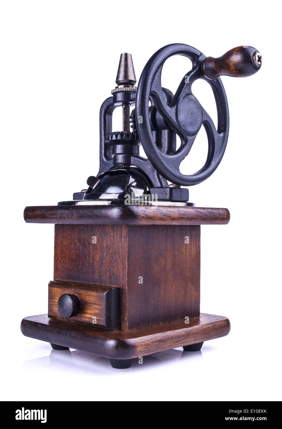 Old fashioned coffee maker Cut Out Stock Images & Pictures - Alamy