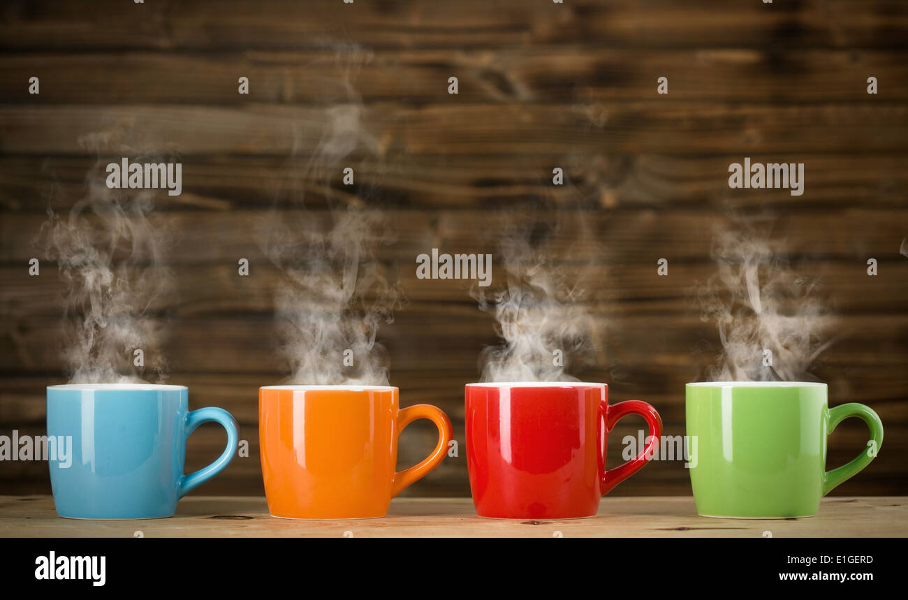 Steaming Coffee Mug