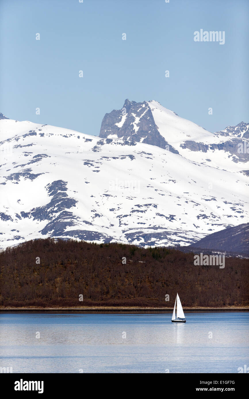 sailing in northern Norway Stock Photo - Alamy