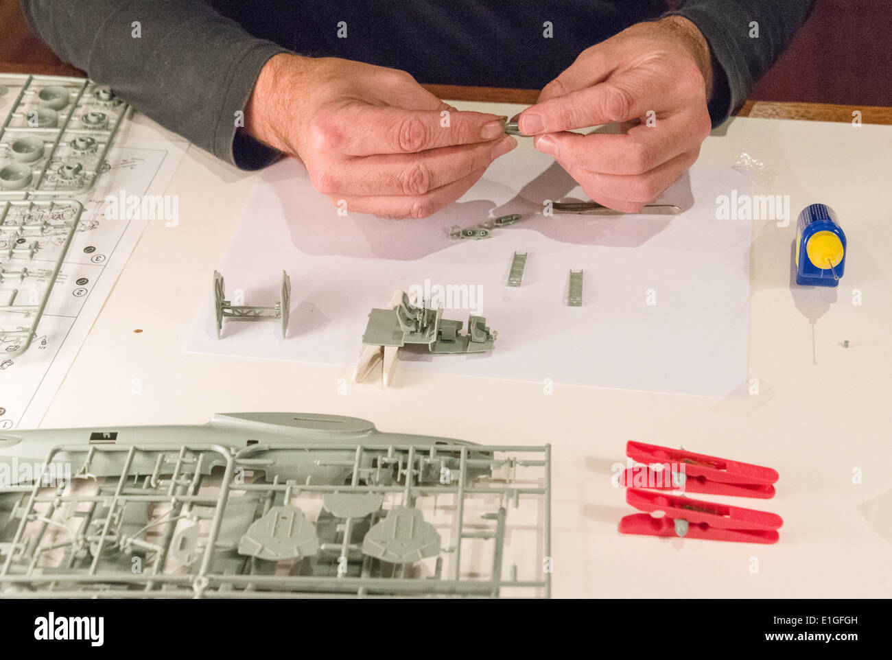 Unpainted airplane hi-res stock photography and images - Alamy