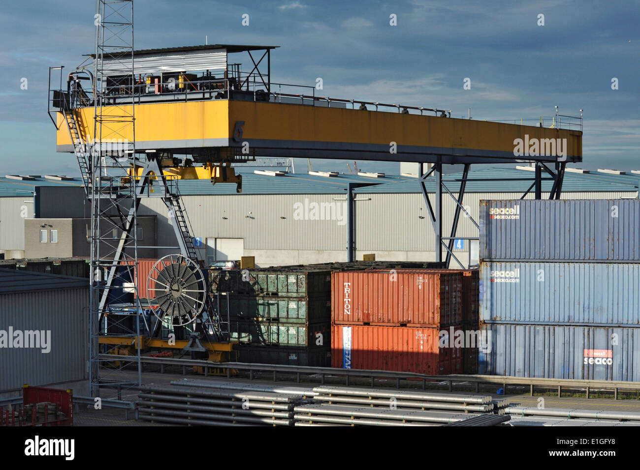 Container_transport hi-res stock photography and images - Alamy