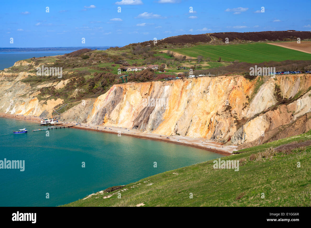 Alum bay beach hi-res stock photography and images - Alamy
