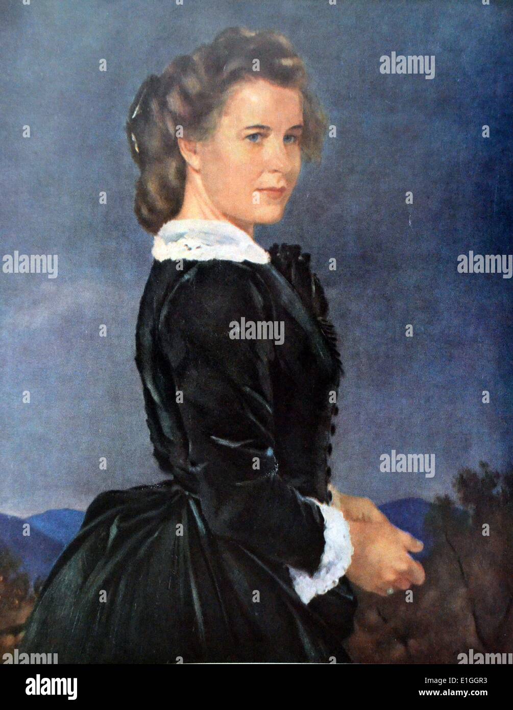 Portrait of Paula Wessely by Robert Streit. Paula Anna Maria Wessely ...