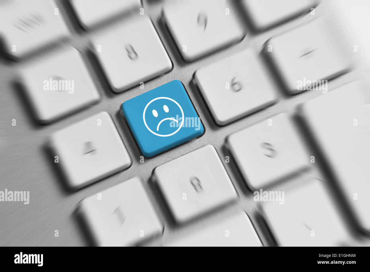 Sad face symbol keyboard hi-res stock photography and images - Alamy