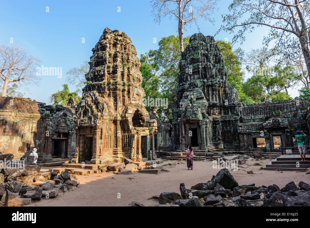 Ta Prohm temple Stock Photo - Alamy