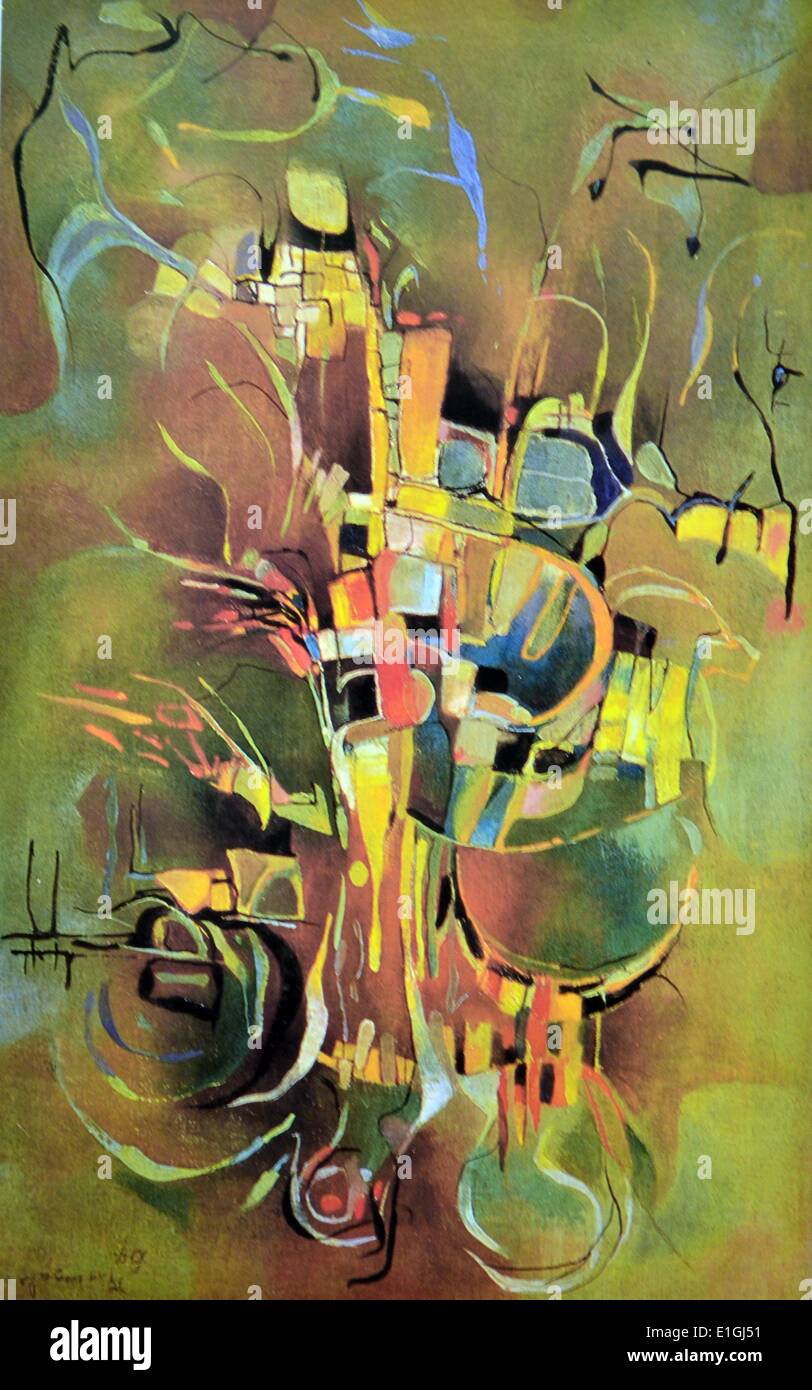 Philippines filipino art asian art vicente manansala musicians hi-res ...