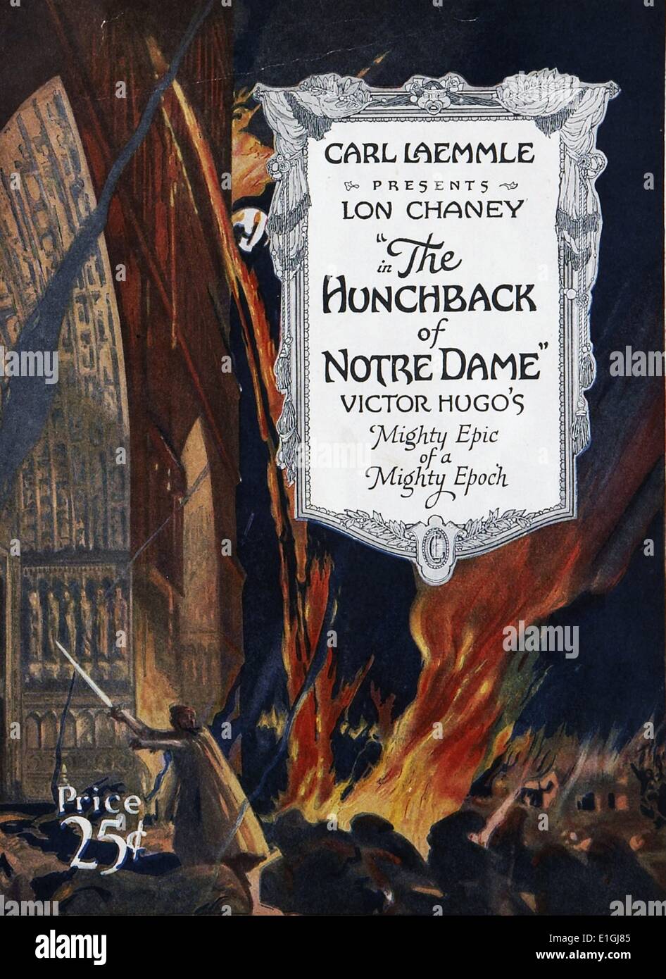 The hunchback of notre dame 1923 hi-res stock photography and images ...