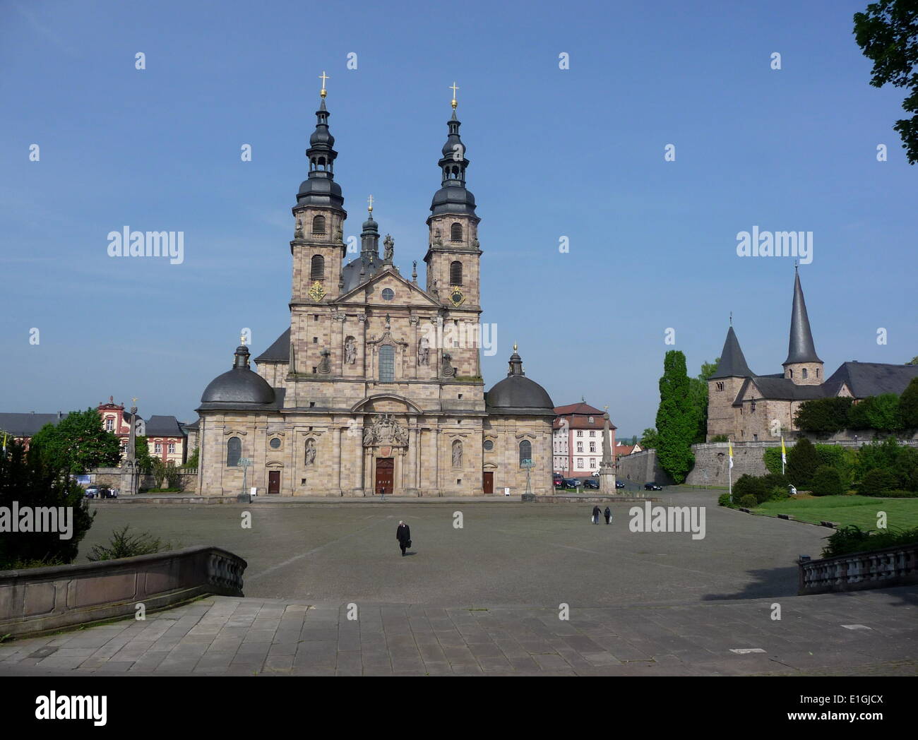 Michaelskirche in fulda romanisch hi-res stock photography and images ...