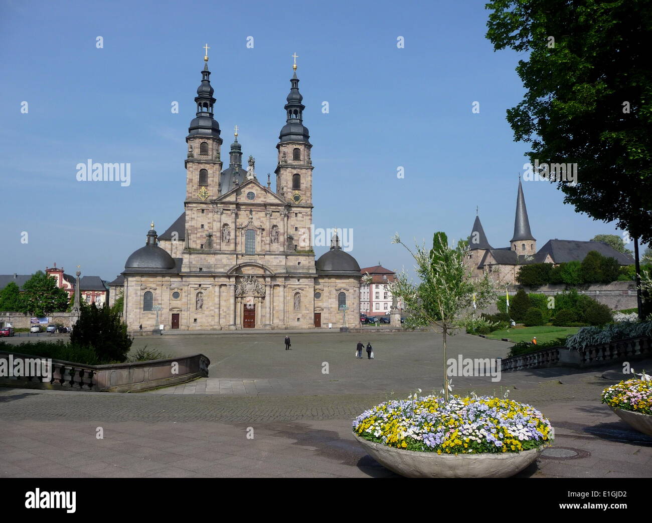 Michaelskirche in fulda romanisch hi-res stock photography and images ...