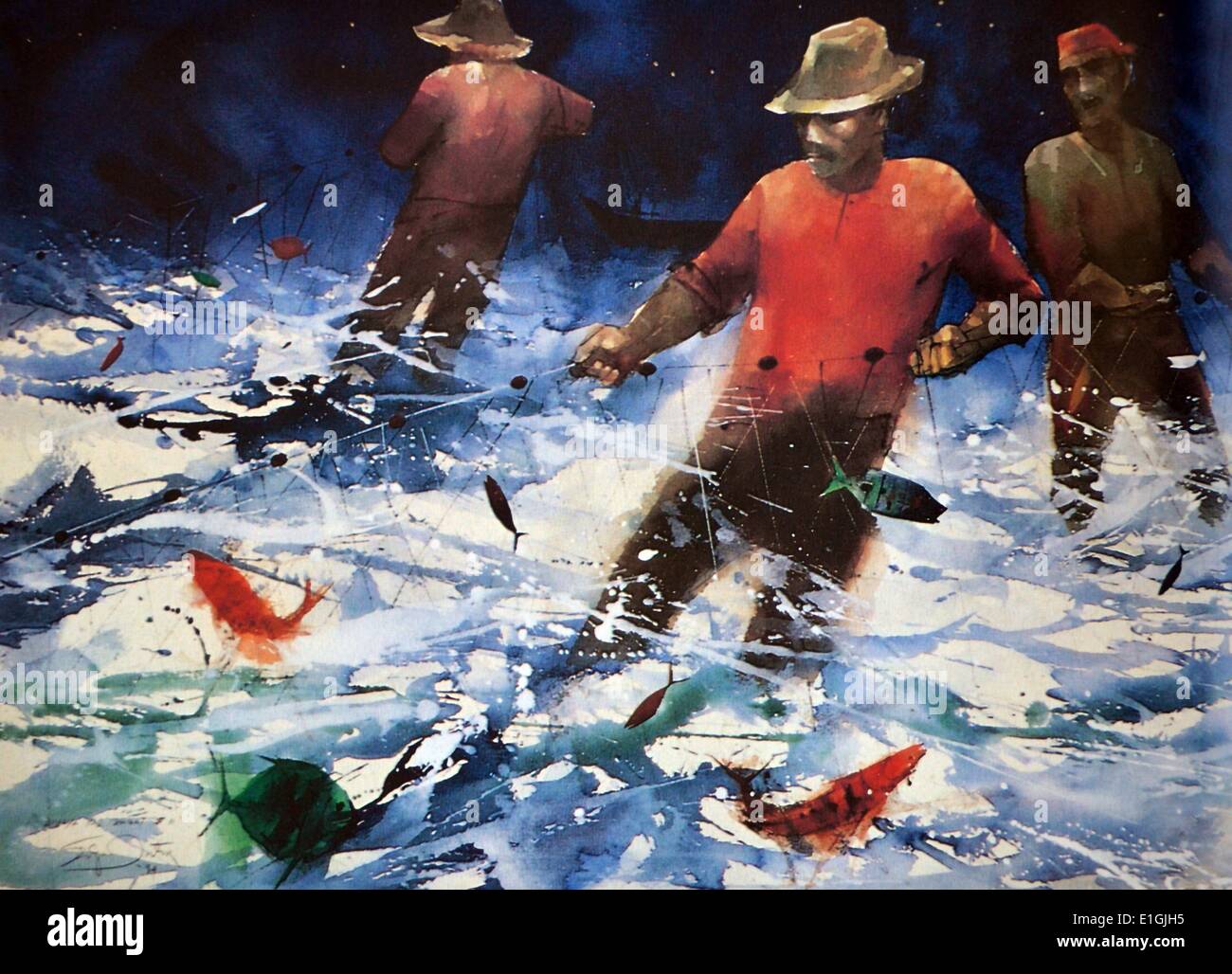 Philippines filipino art asian art edgar doctor biyaya dagat hi-res ...