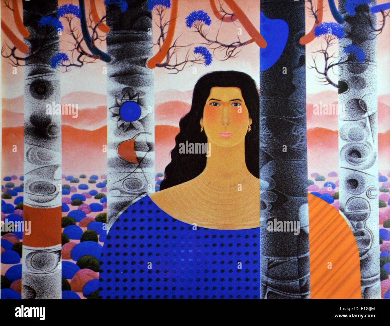 Philippines filipino art asian art prudencio lamarroza guardian river ...