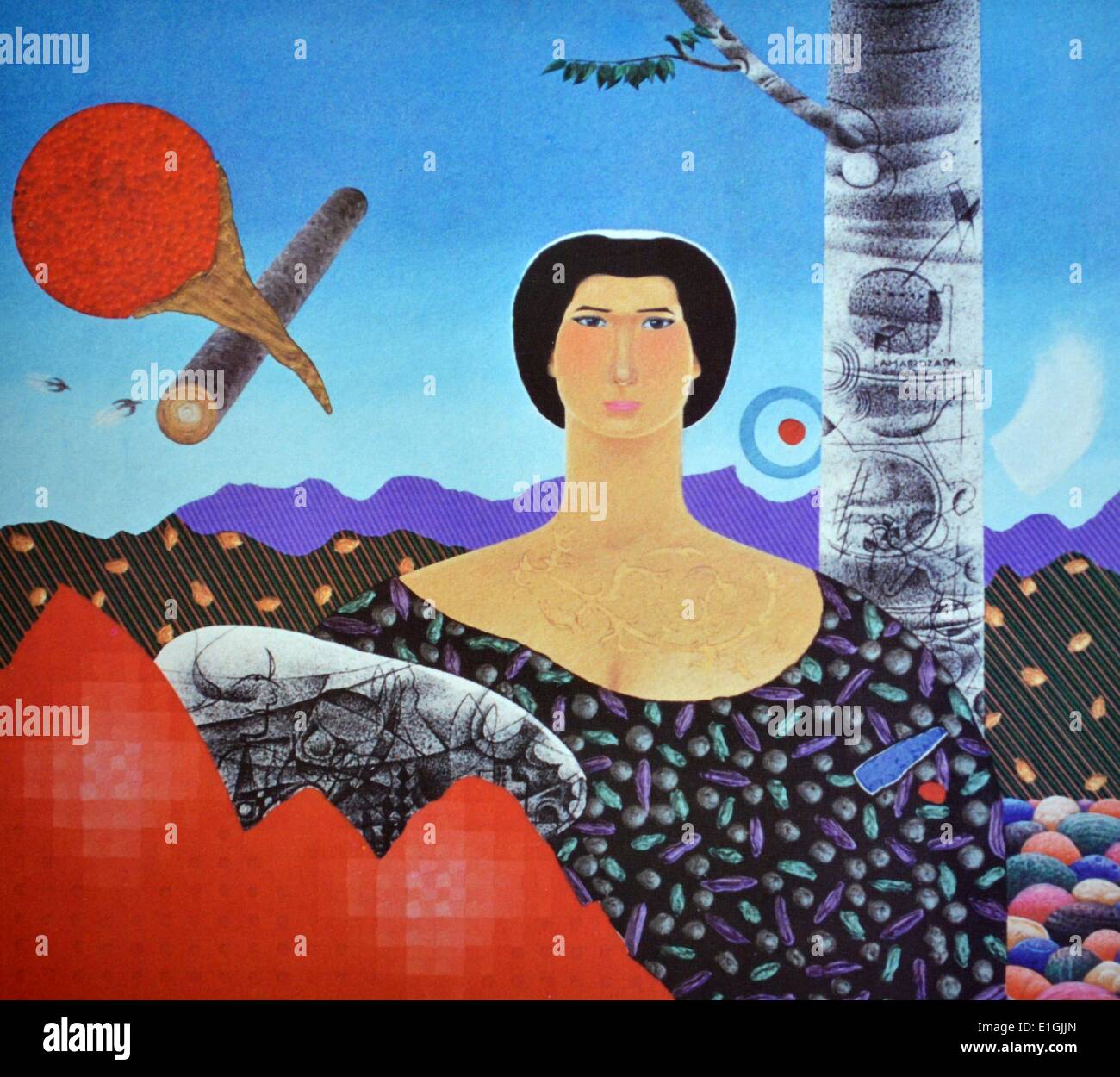 1995 oil on canvas hi-res stock photography and images - Alamy