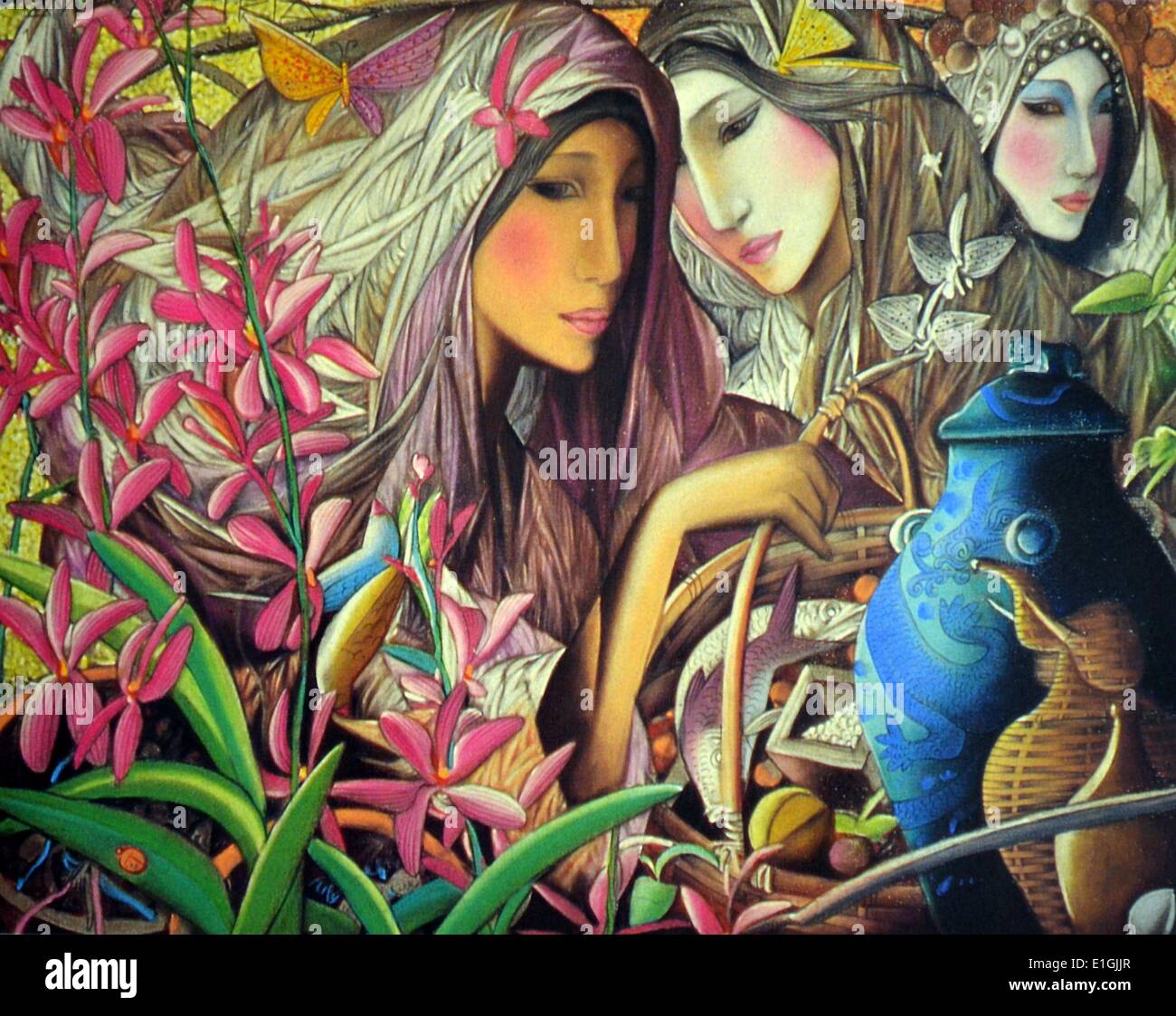 Philippines filipino art asian art tam austria aspirations hi-res stock ...