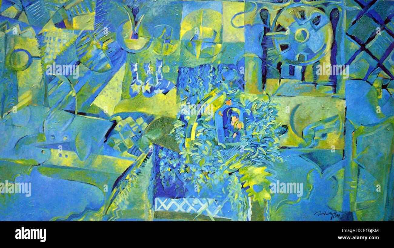 Philippines filipino art asian art edwin wilwayco jeepney pantasia ...