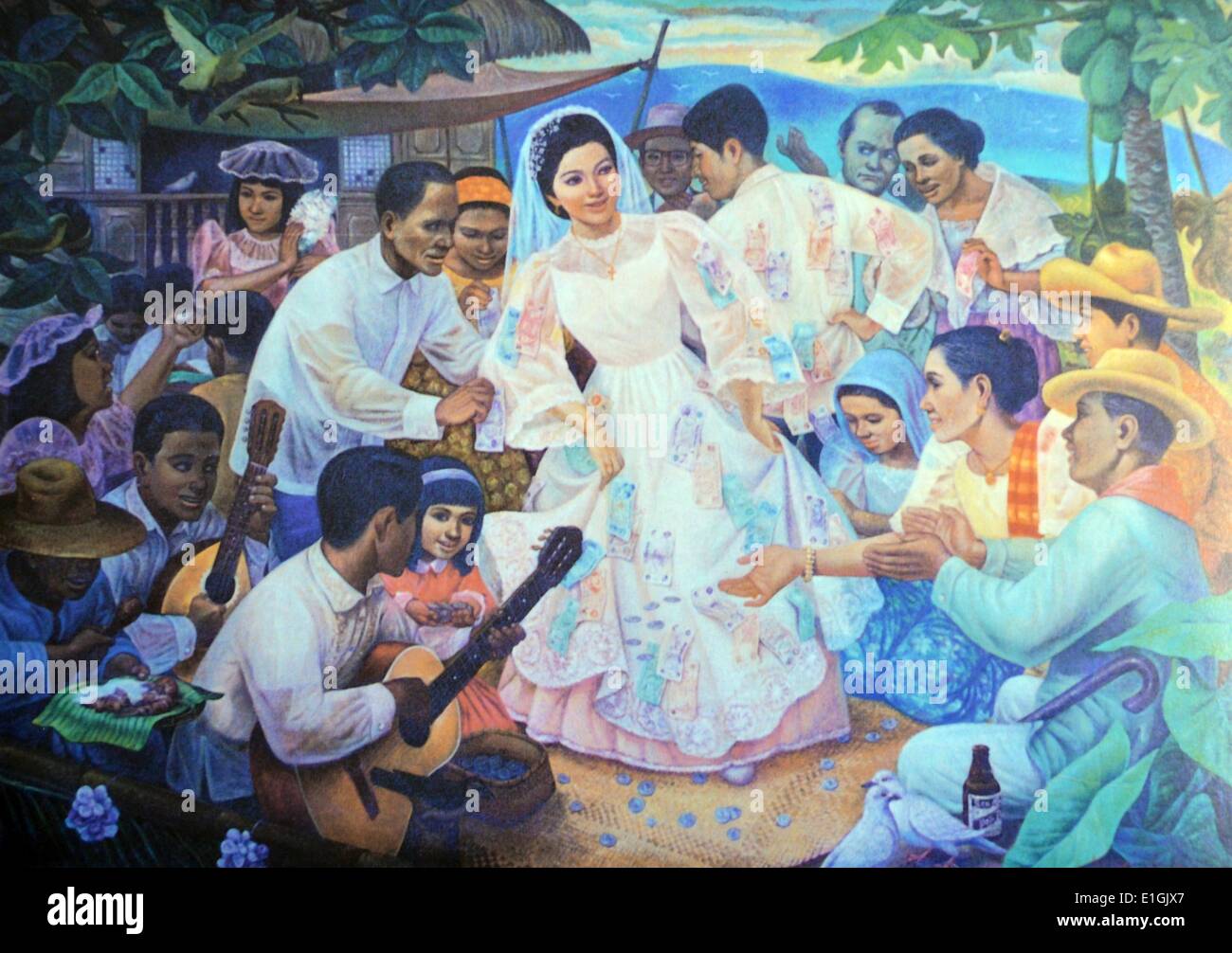 Philippines filipino art asian art nemiranda pantomina hi-res stock ...