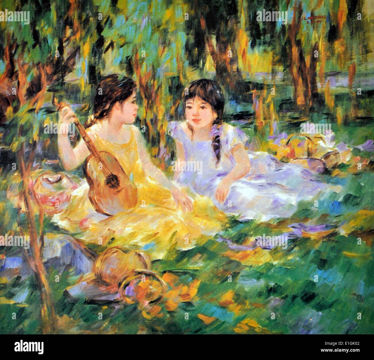 Philippines filipino art asian art jun martinez guitar lessons hi-res ...