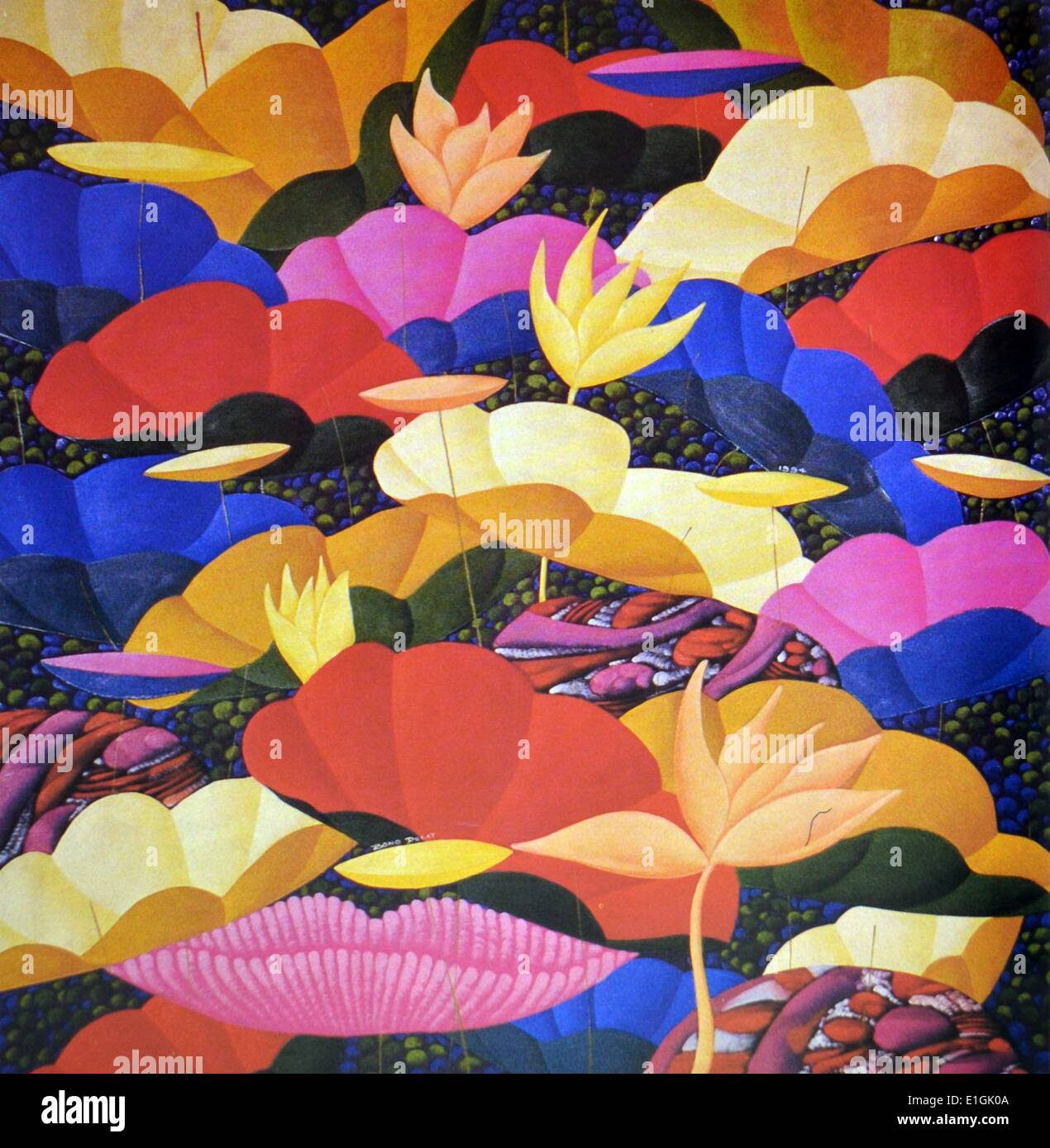 Philippines filipino art asian art oil canvas hi-res stock photography ...
