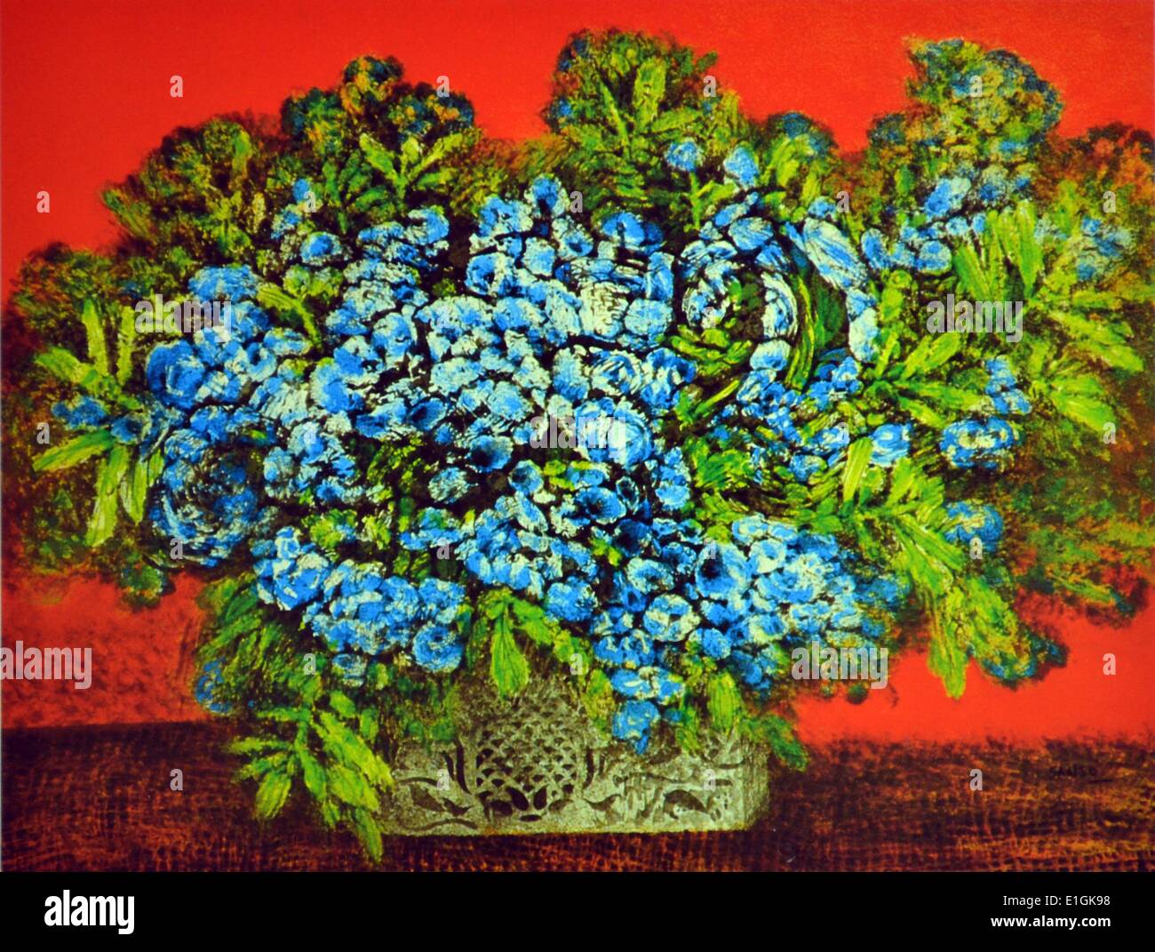 Philippines filipino art asian art juvenal sanso flower pot hi-res ...