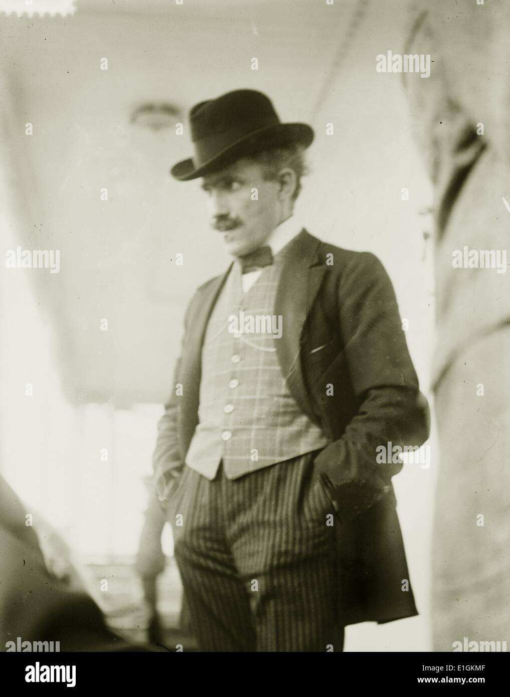 Italian conductor Arturo Toscanini (1867-1957) who was conductor of the ...