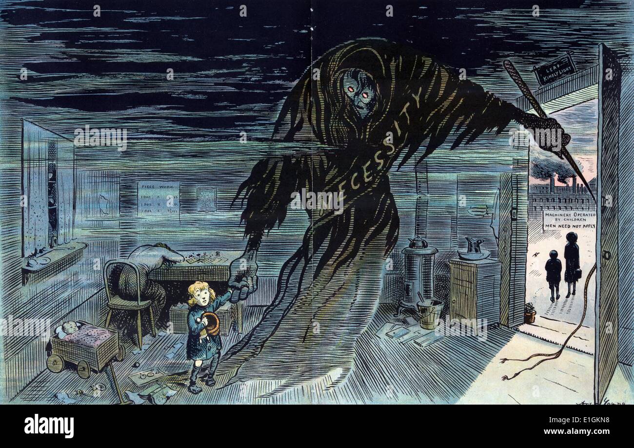 Illustration shows a large ghoul wearing a dark shroud labeled ...