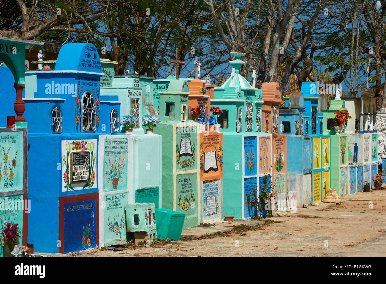 Mexico, Yucatan state, Hoctun, Mayan cemetery Stock Photo - Alamy