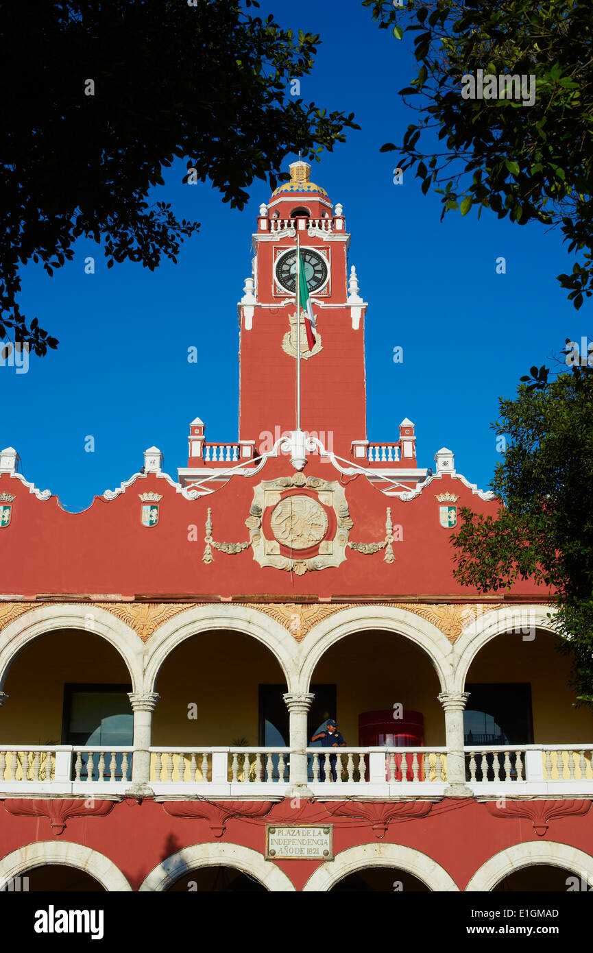 Mexico, Yucatan state, Merida, the capital of Yucatan, square of ...