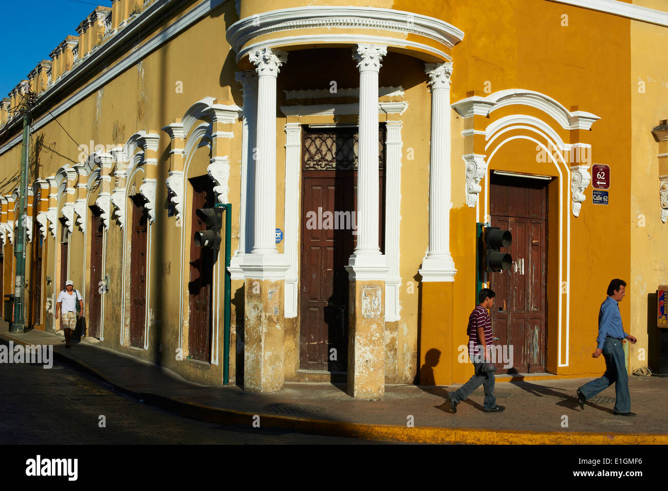 Mexico, Yucatan state, Merida, the capital of Yucatan, square of ...