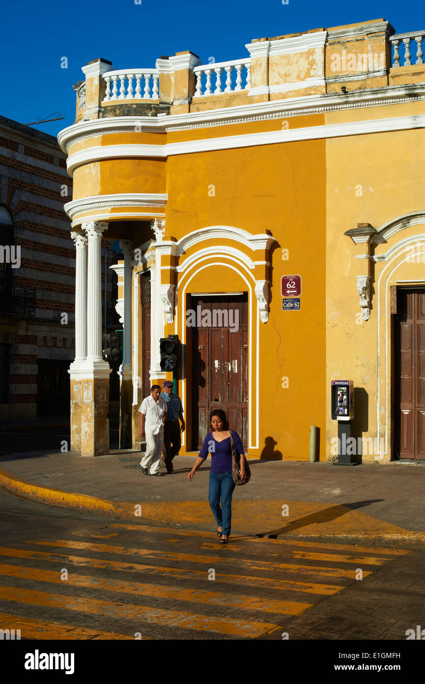 Mexico, Yucatan state, Merida, the capital of Yucatan, square of ...