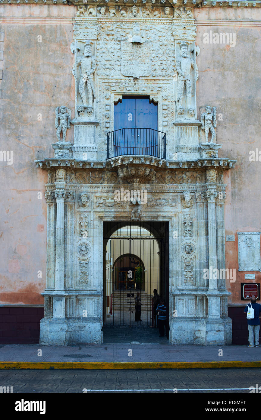 Mexico, Yucatan state, Merida, the capital of Yucatan, square of ...