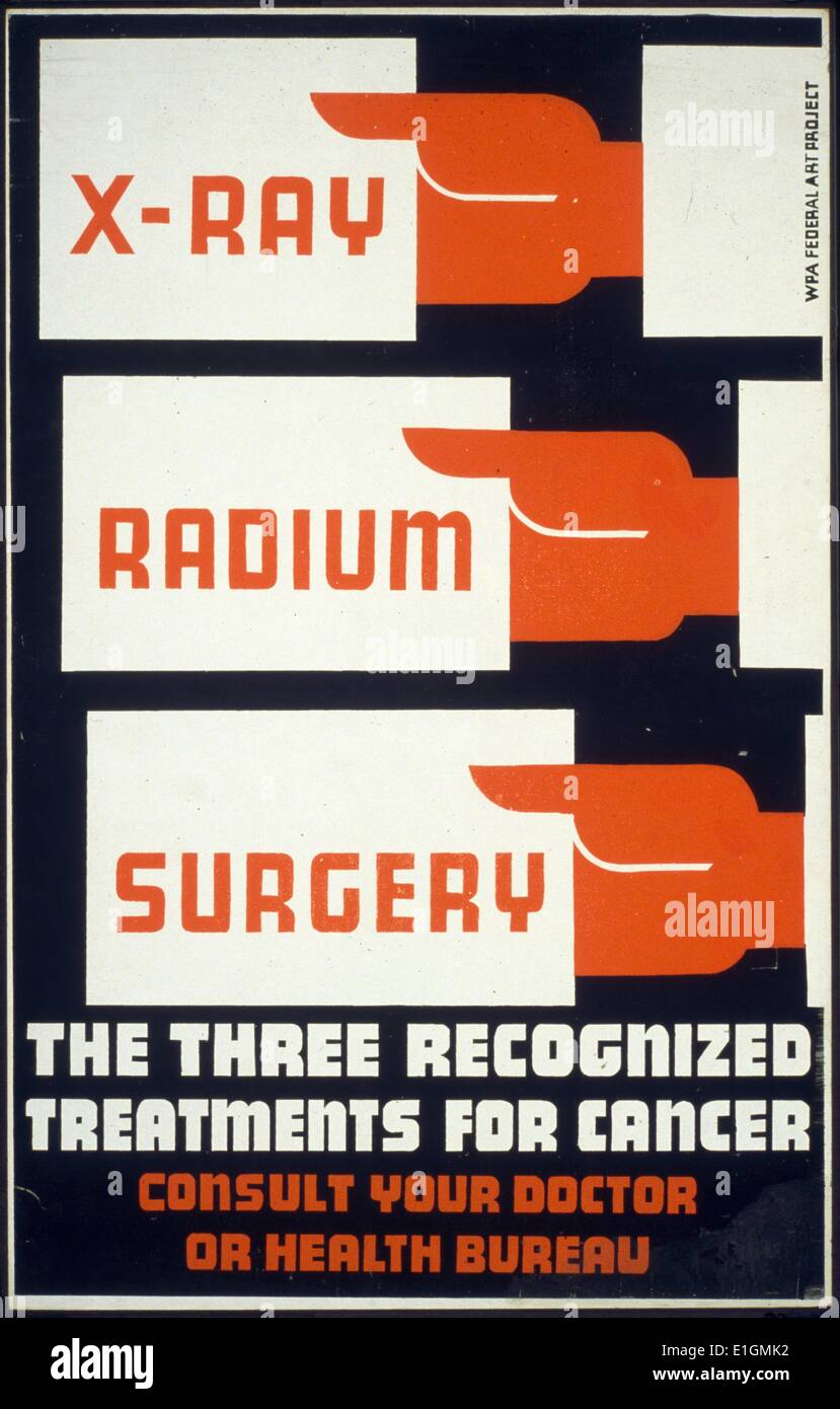 Cancer treatment poster hi-res stock photography and images - Alamy