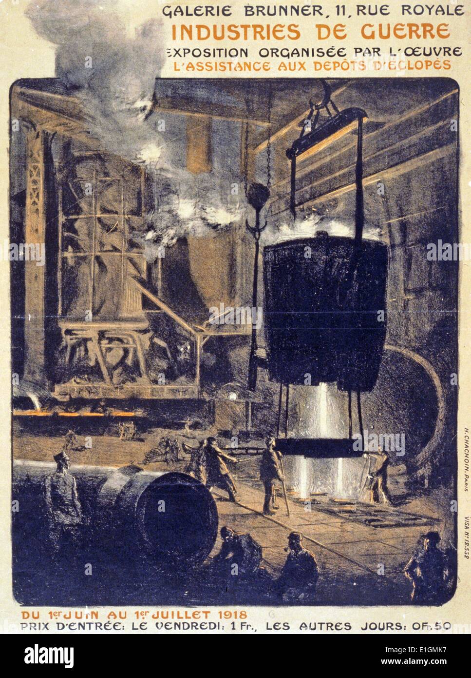 Interior view of a factory Stock Photo - Alamy