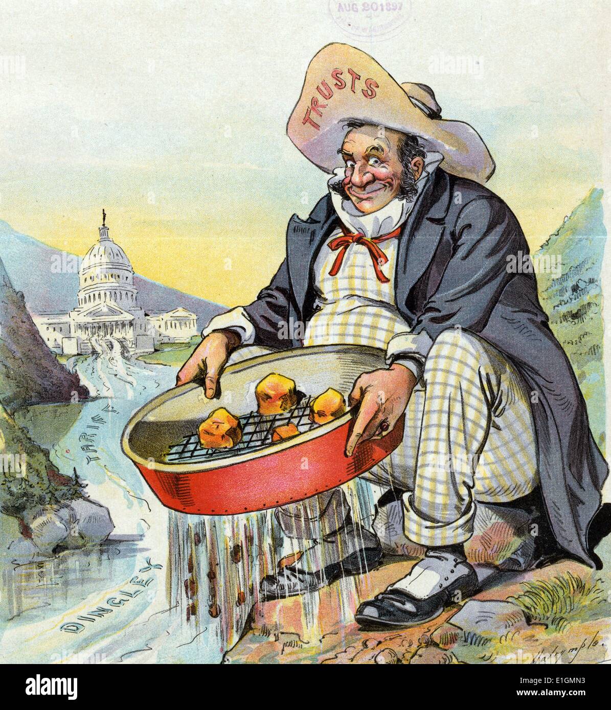 Better than Klondike! by Louis Dalrymple 1866-1905, artist. Print shows ...