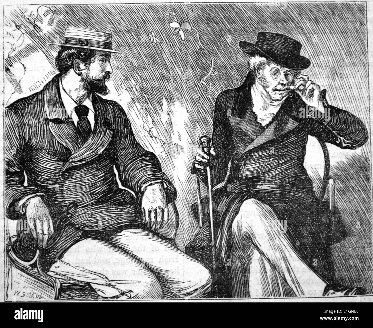 A pinch of snuff Black and White Stock Photos & Images - Alamy