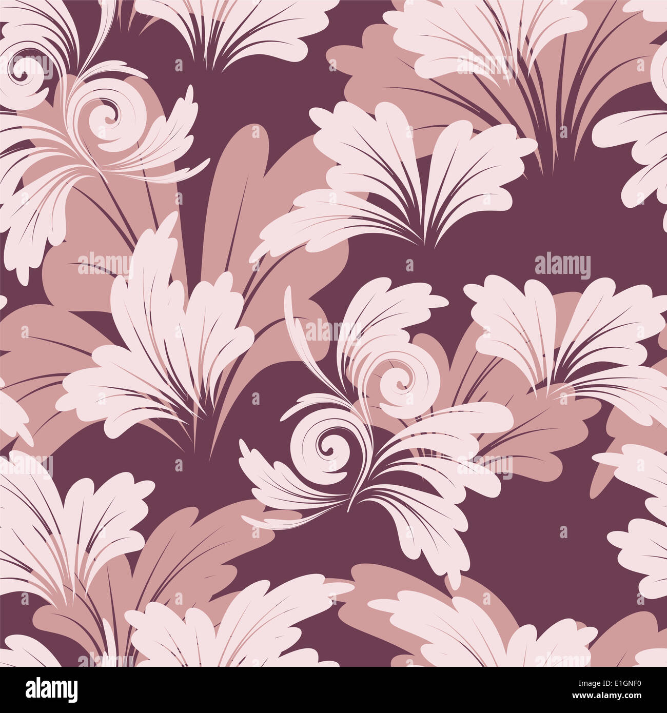 Autumn seamless wallpaper Stock Photo - Alamy