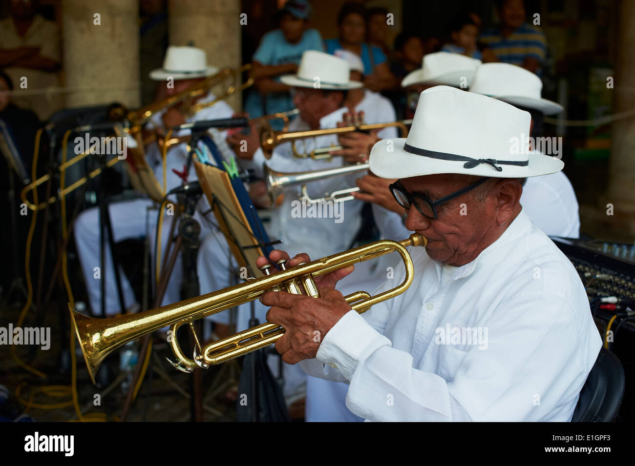 Mexico, Yucatan state, Merida, the capital of Yucatan, square of ...