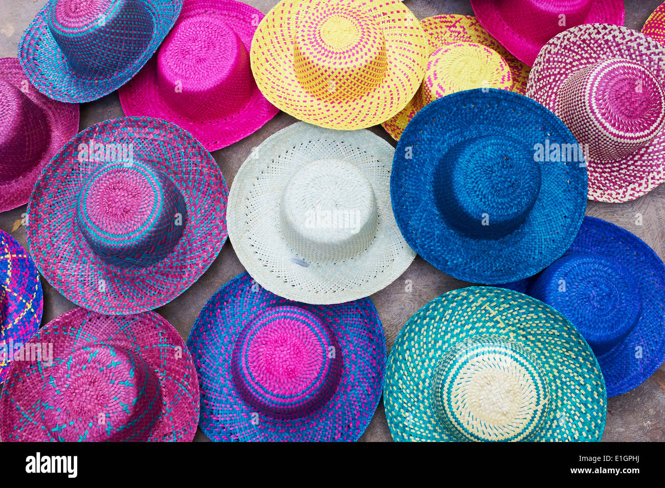 Playa del carmen mexico hats hi-res stock photography and images - Alamy