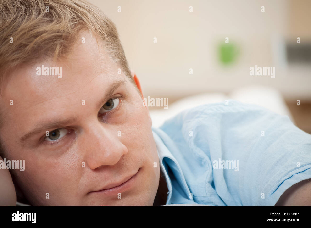 Man indoor hi-res stock photography and images - Alamy