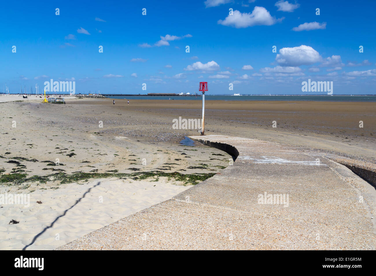 Ryde Beach on the Isle Of Wight England UK Europe Stock Photo - Alamy
