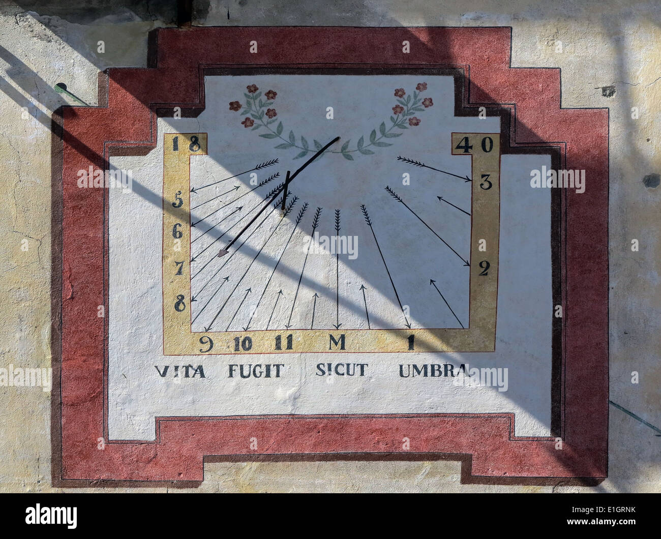 Meridiana sundial hi-res stock photography and images - Alamy