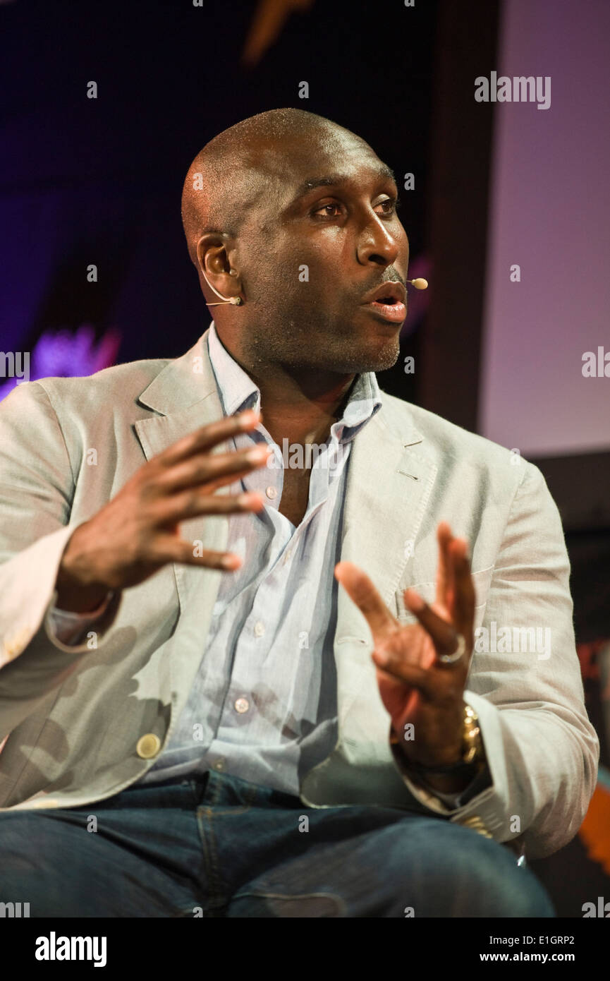 Sol Campbell former Tottenham, Arsenal & England footballer talking ...