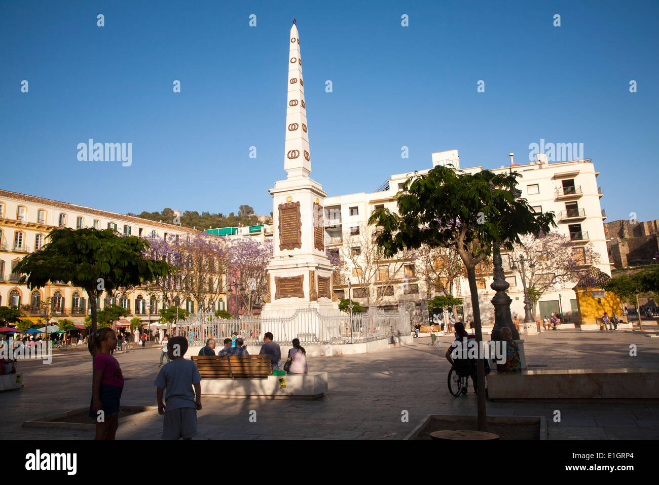 Malaga spain city spring hi-res stock photography and images - Alamy
