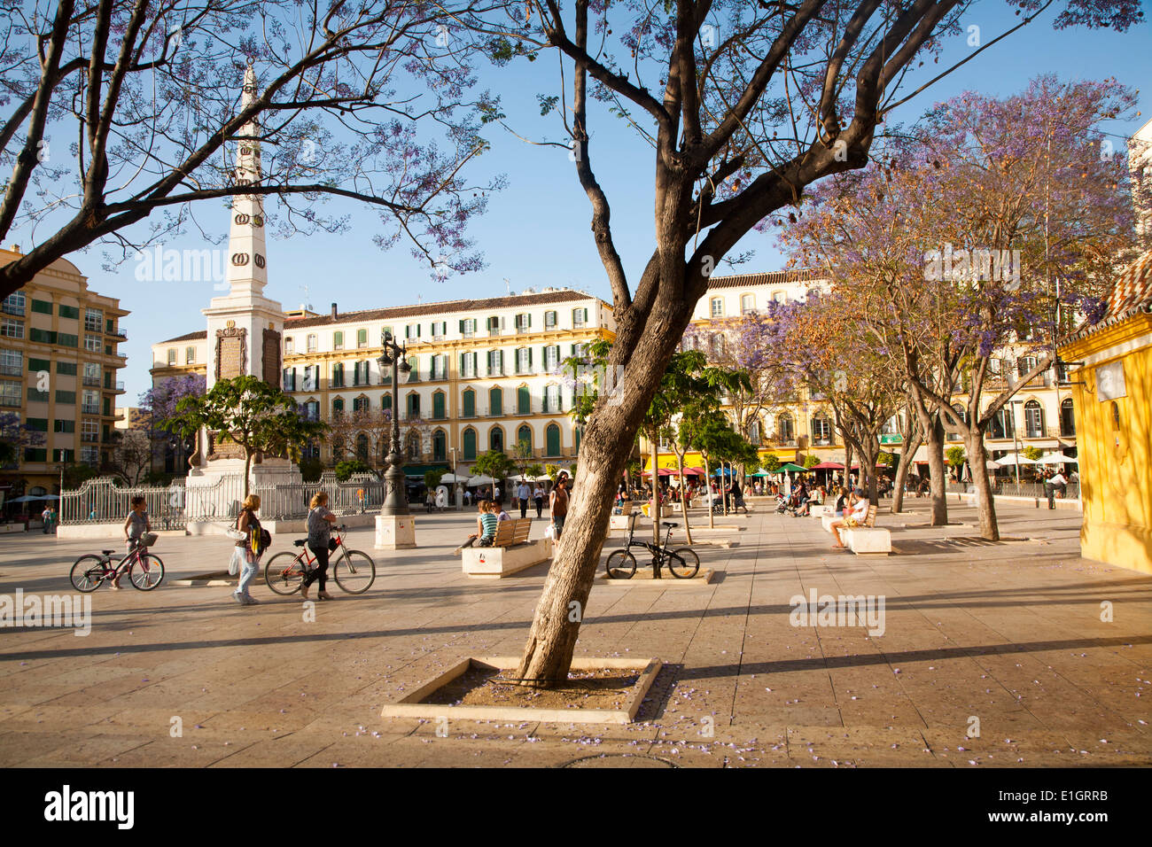 Malaga spain city spring hi-res stock photography and images - Alamy