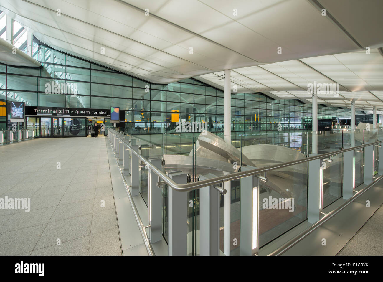 Heathrow Airport Terminal 2, London UK. 4th June 2014. First flights ...