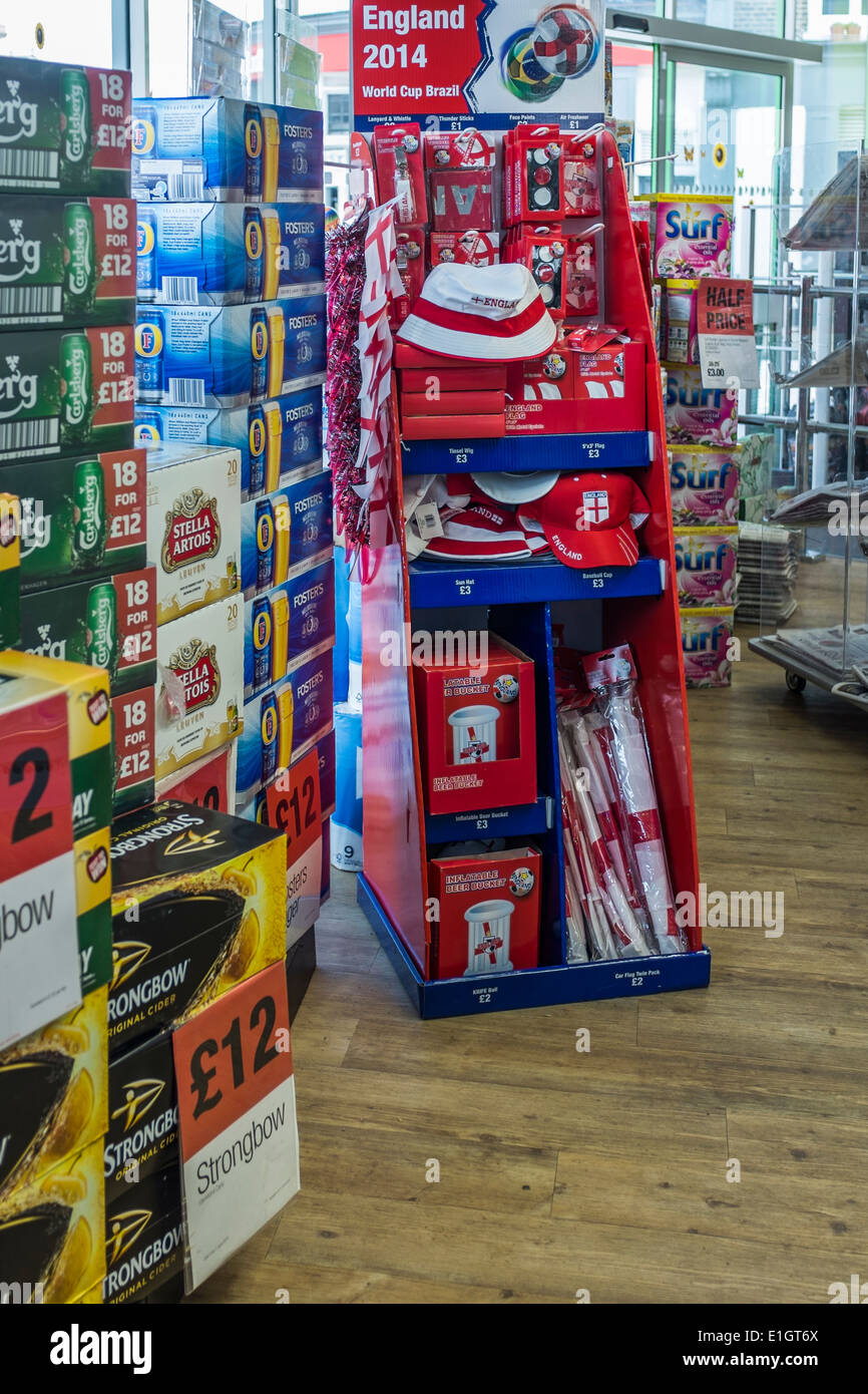 Football merchandise england hi-res stock photography and images - Alamy