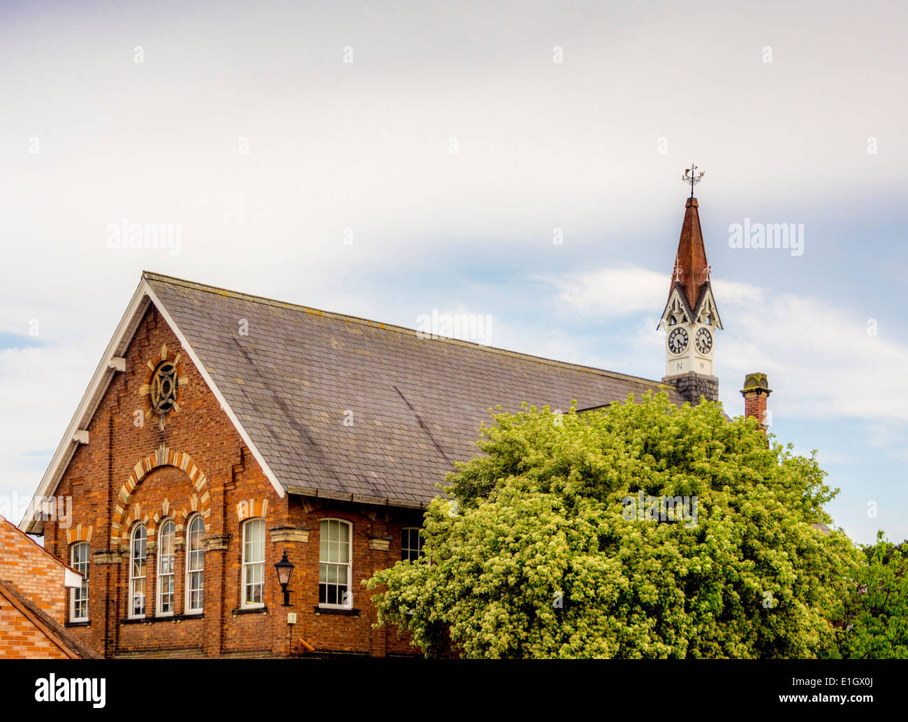 Clock Tower, Easingwold, Yorkshire, UK Stock Photo - Alamy