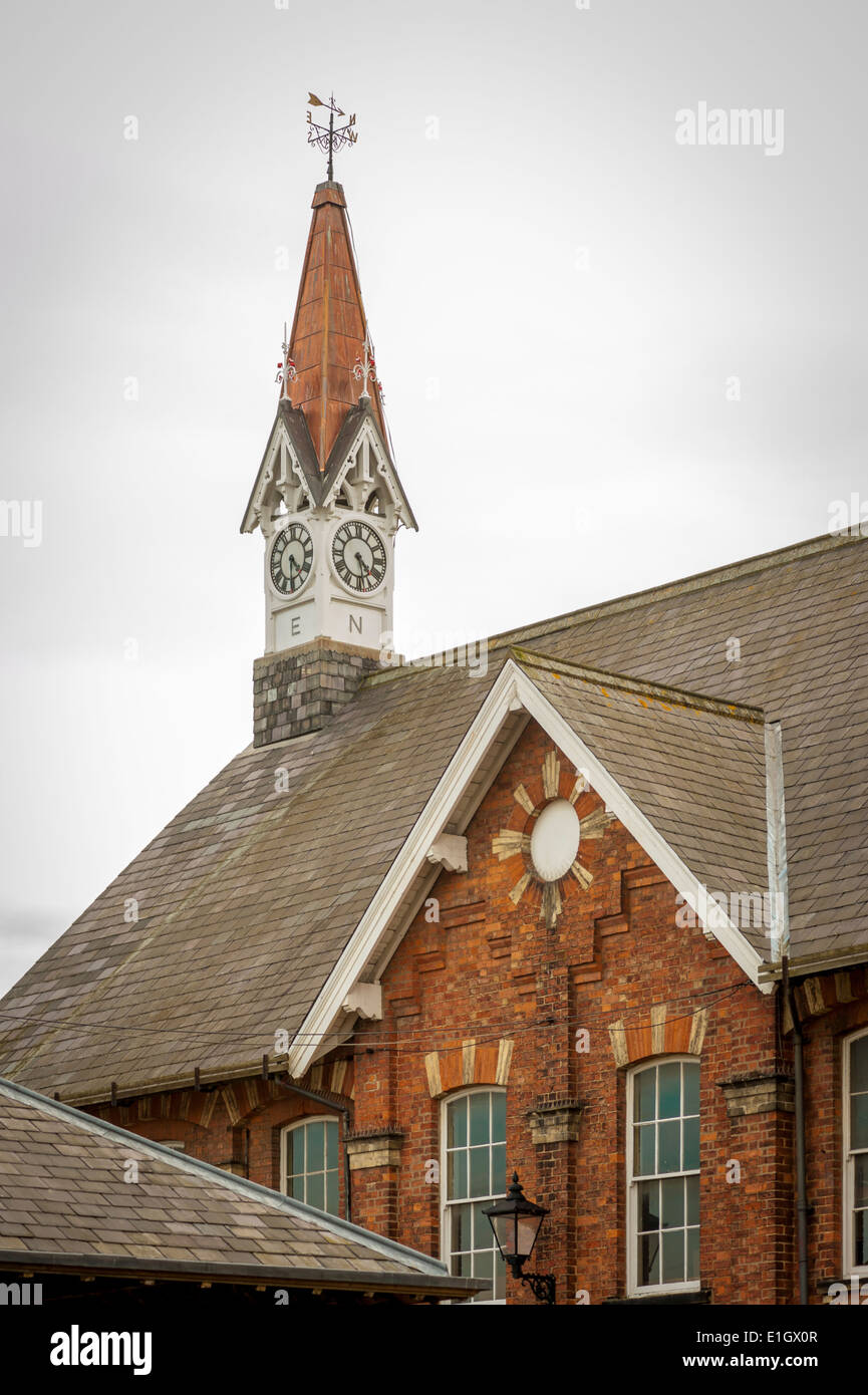 Clock Tower, Easingwold, Yorkshire, UK Stock Photo - Alamy