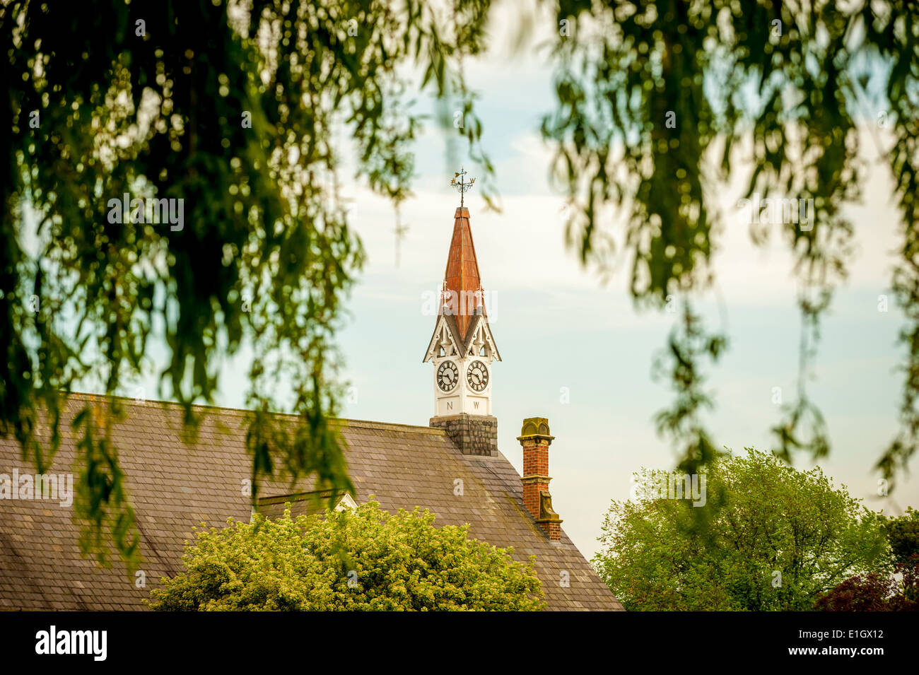 Clock Tower, Easingwold, Yorkshire, UK Stock Photo - Alamy